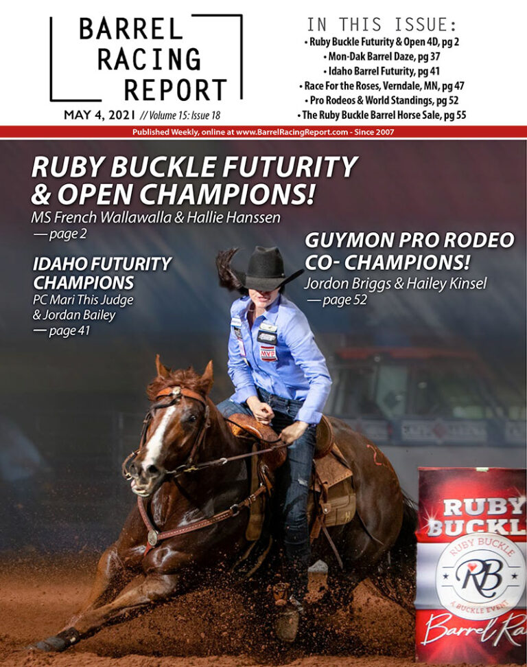 Barrel Racing Report