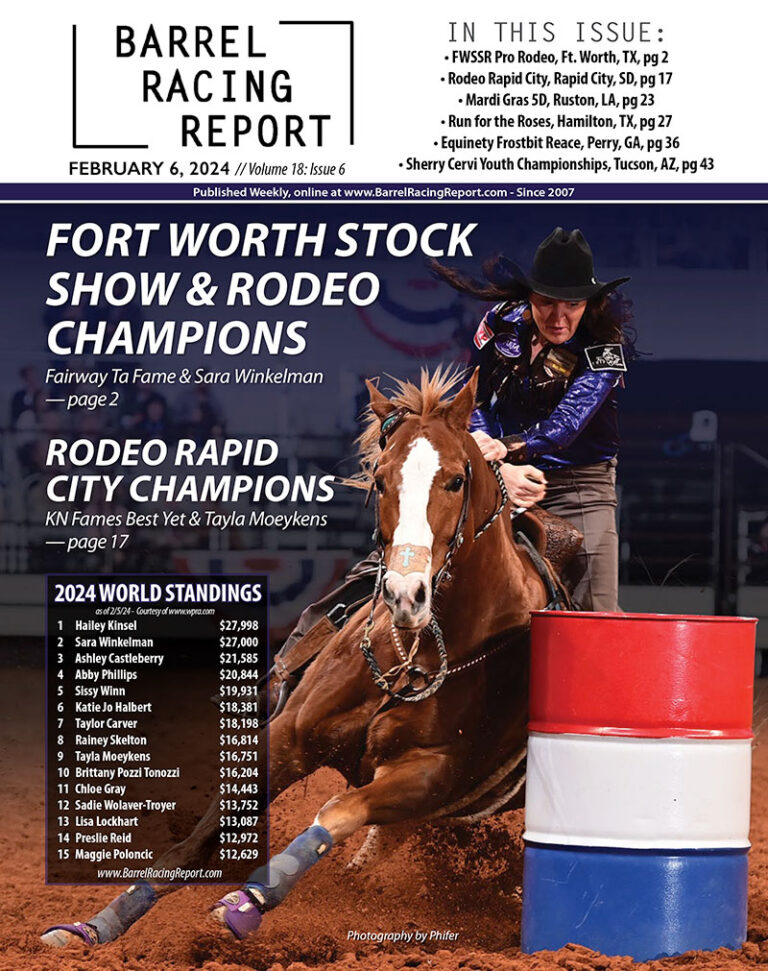 Barrel Racing Report