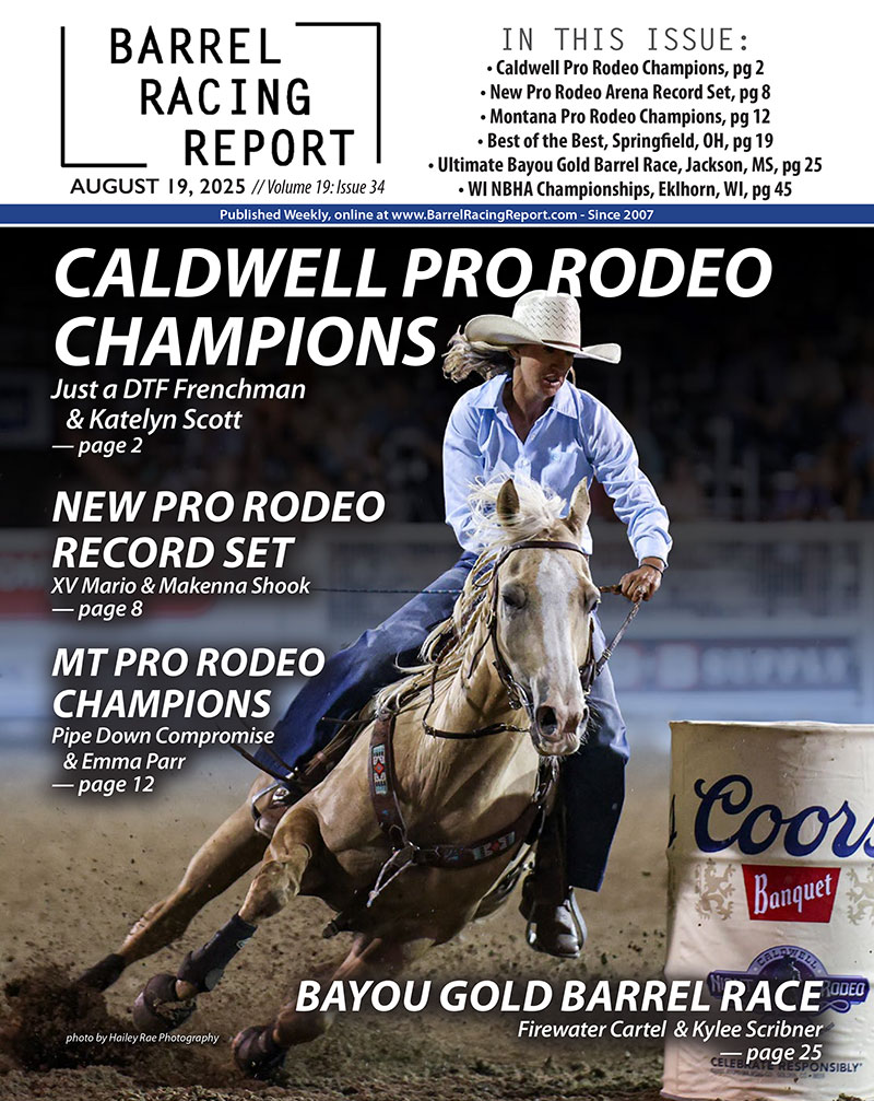 Barrel Racing Report